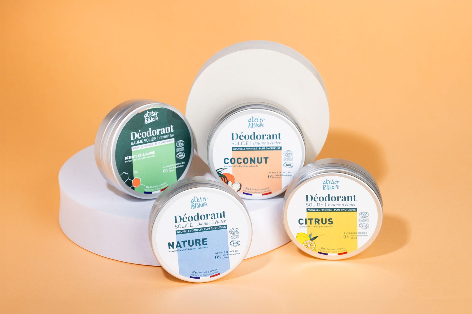 Nos déodorants solides - Atelier Populaire